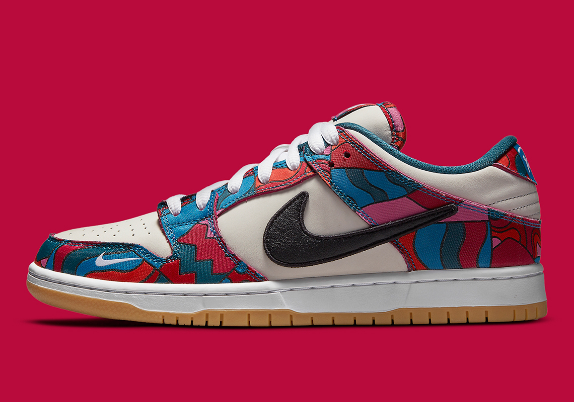 Chi tiết Parra x Nike SB Dunk Low "Abstract Art" 2021